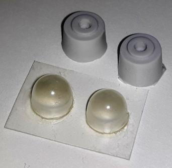1/24th-1/25th Early Gumball Police Lights CLEAR – FAB Resinworks