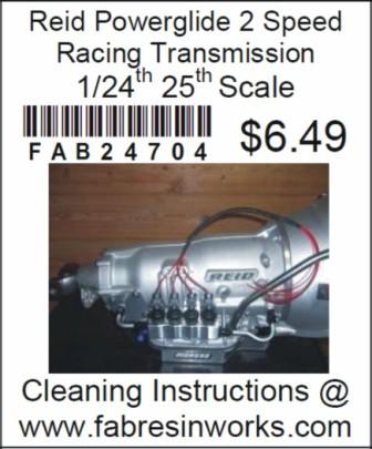 Reid Powerglide 2 Speed Racing Transmission – FAB Resinworks